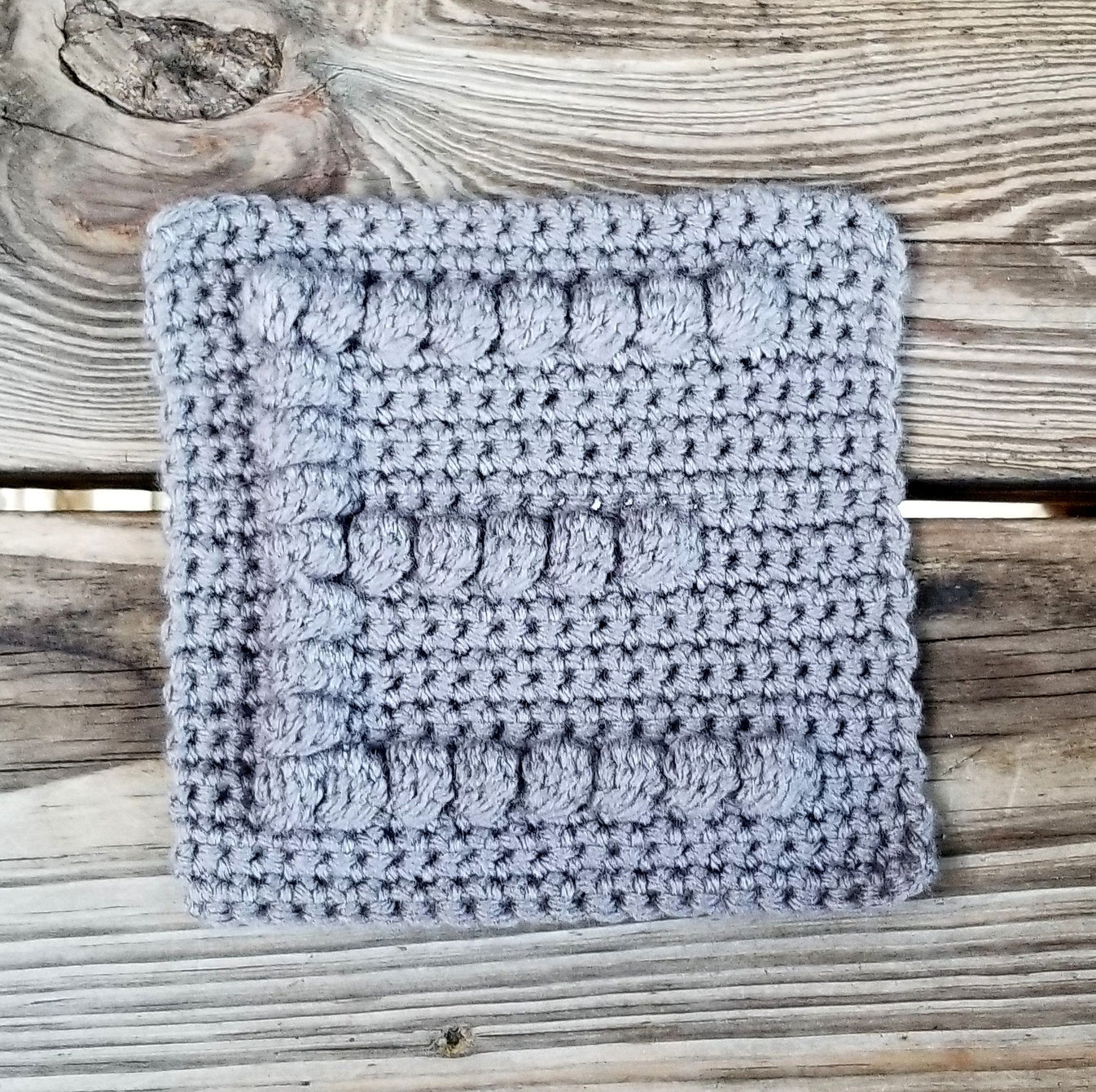 Letter E Bobble Afghan Square Crochet Pattern PDF – HCK Crafts